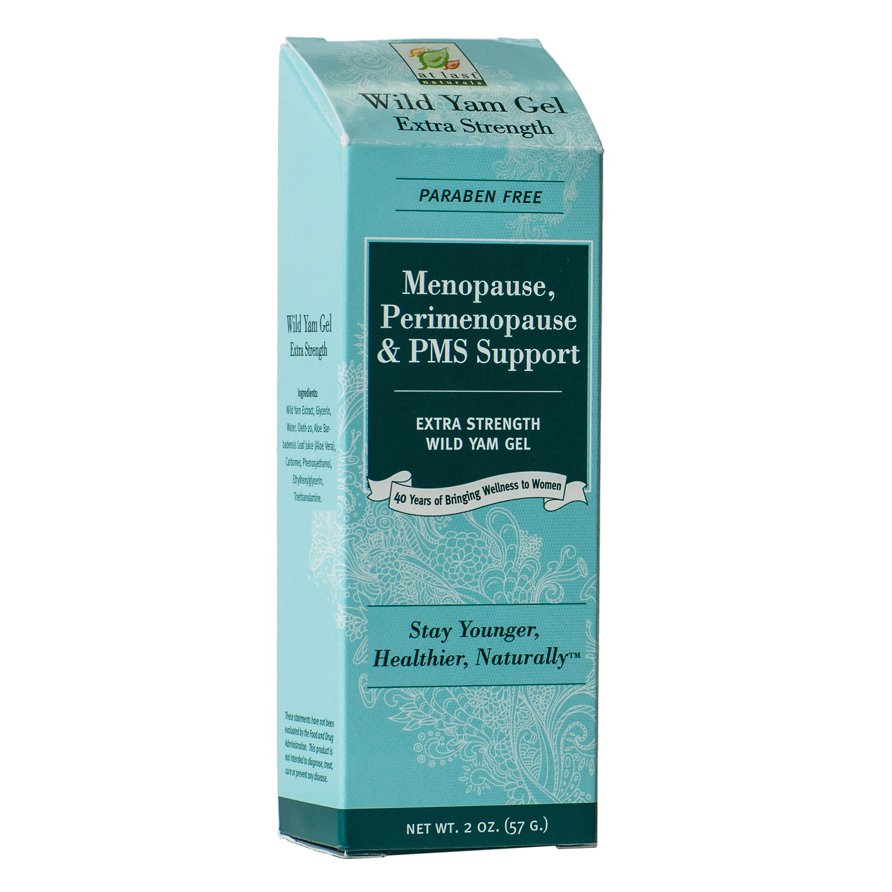 Extra Strength Wild Yam Gel | At Last Naturals